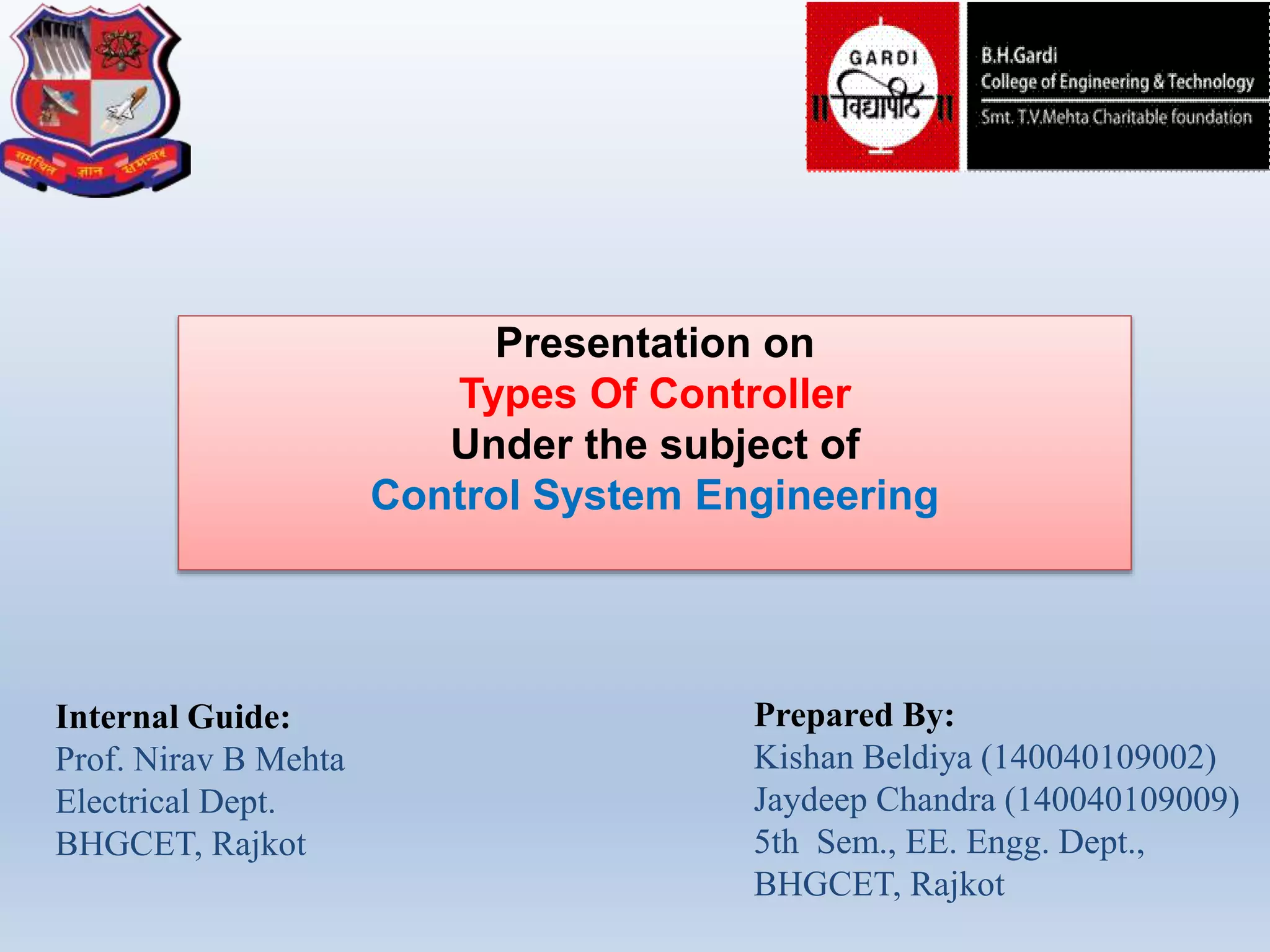 Pid controller | PPT
