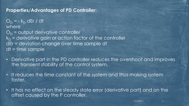 Pid controllers | PPTX