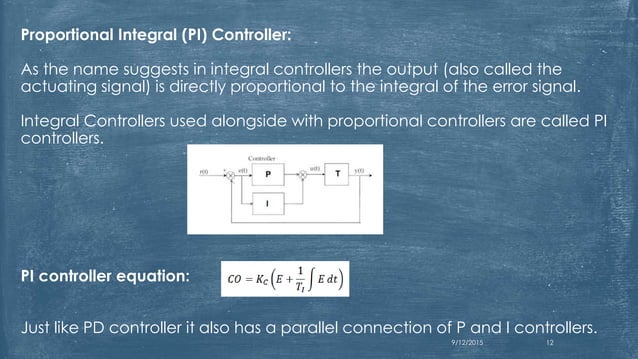 Pid controllers | PPTX