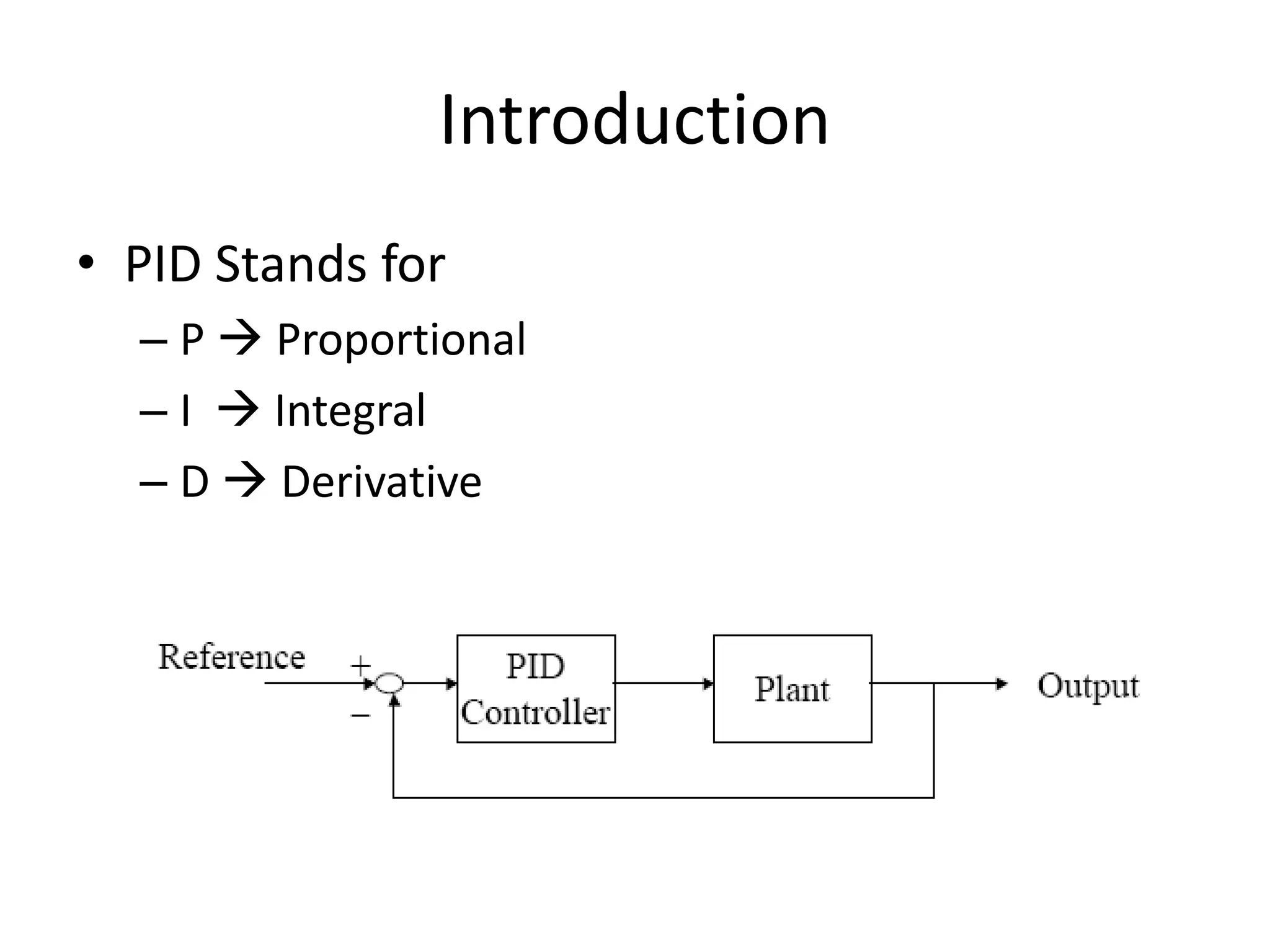 Pid controllers | PPT | Web Development | Internet