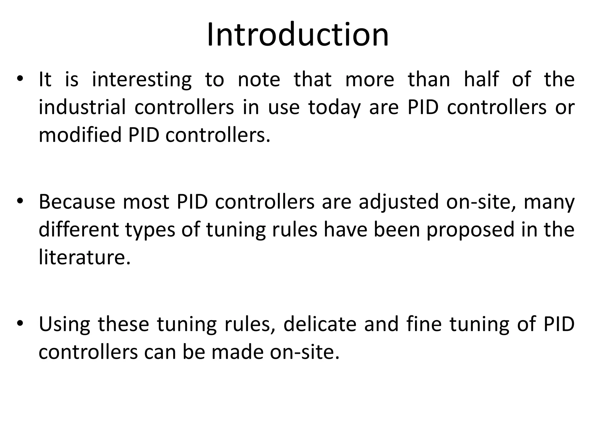 Pid controllers | PPT | Web Development | Internet