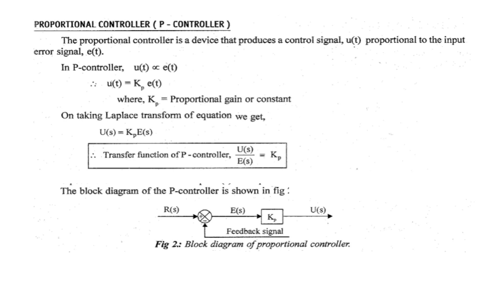 Pid Controllers Ppt