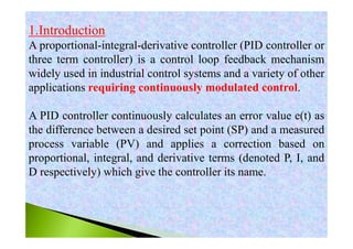 PID controller in control systems | PDF