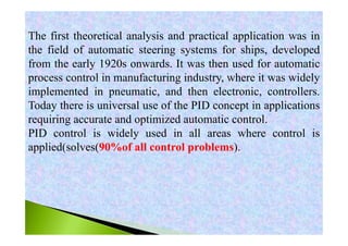 PID controller in control systems | PDF