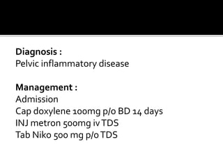 Pelvic inflammatory disease | PPT