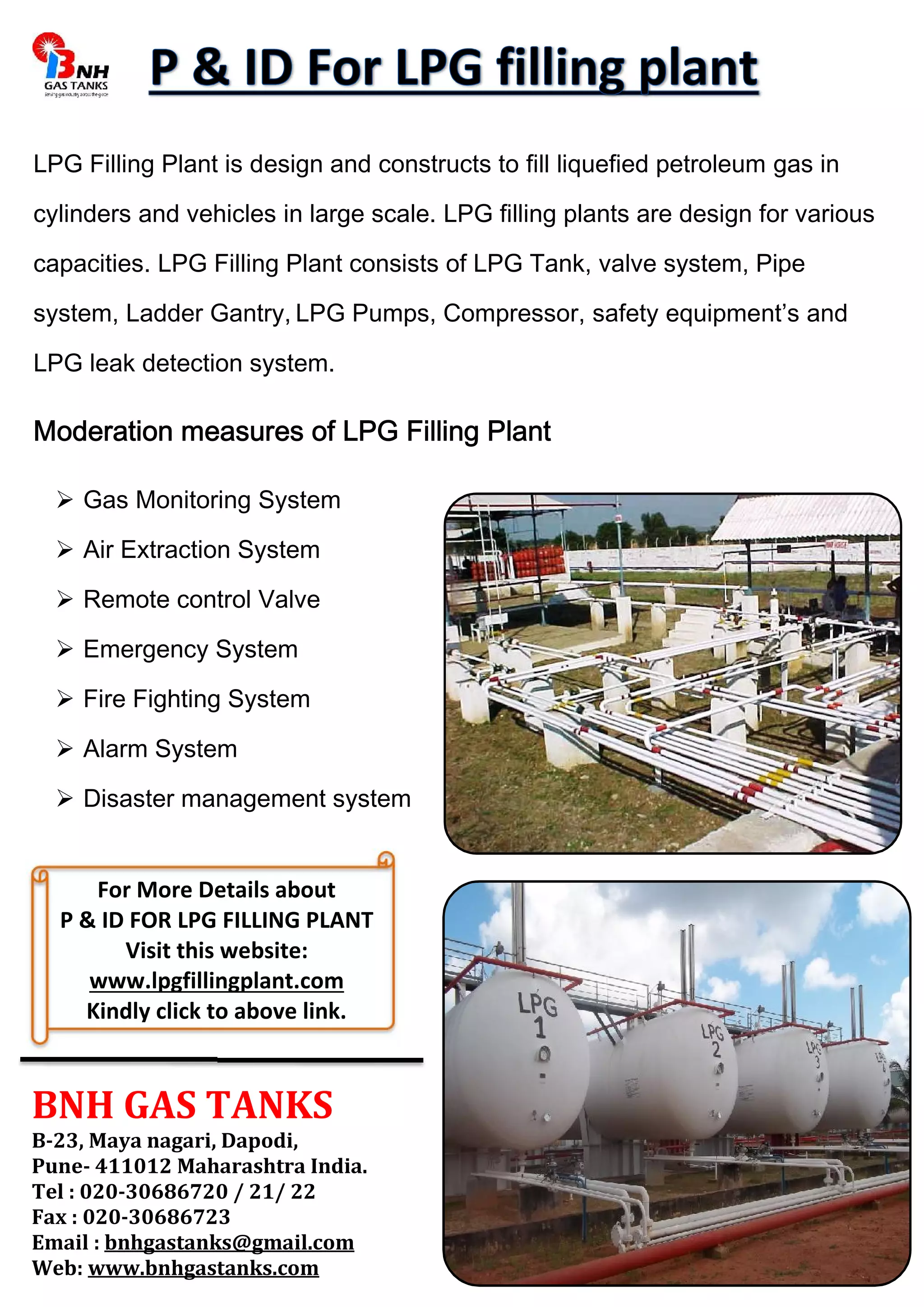 P & ID for LPG Filling Plant | PDF