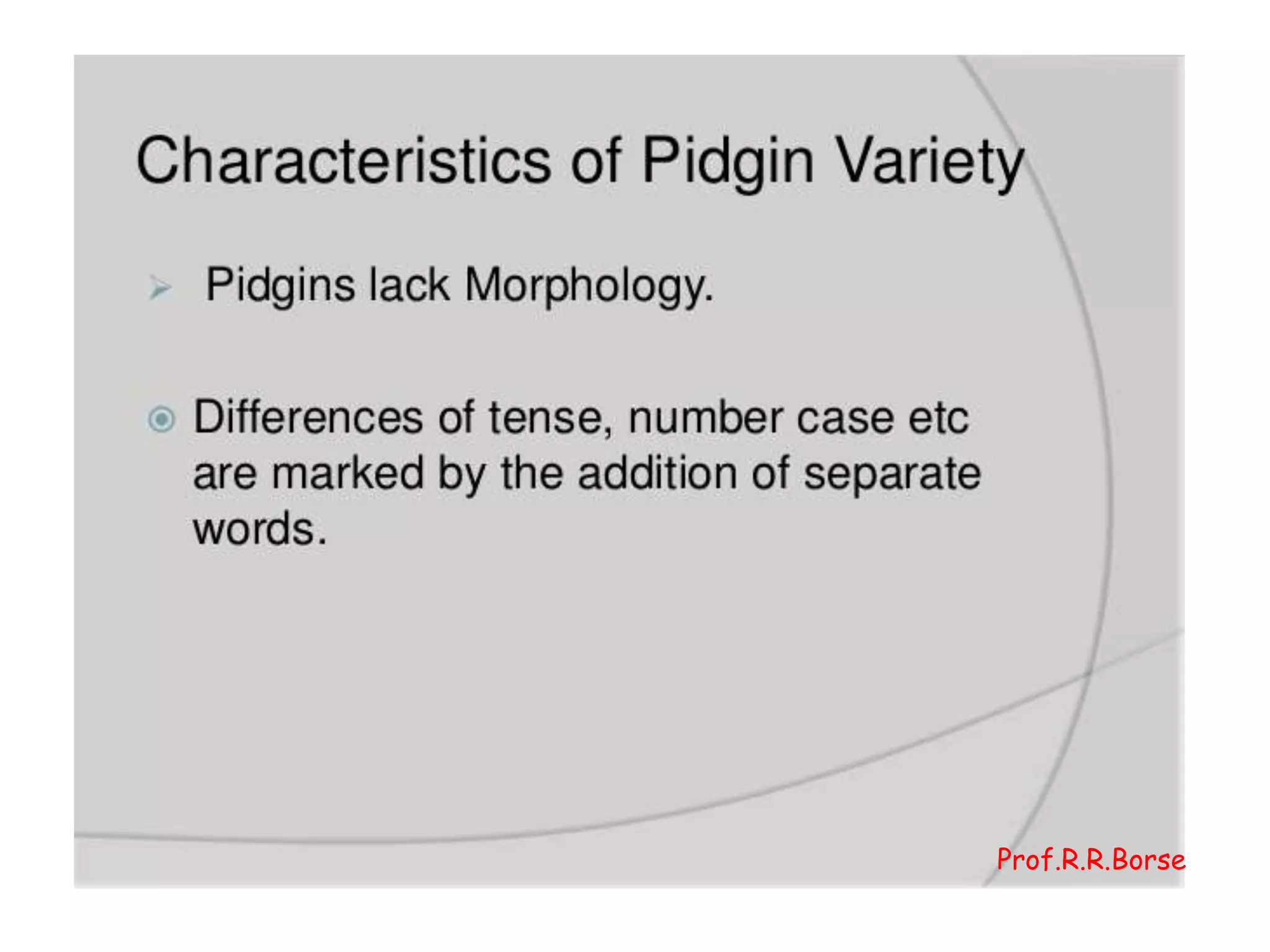 Pidgin | PPTX