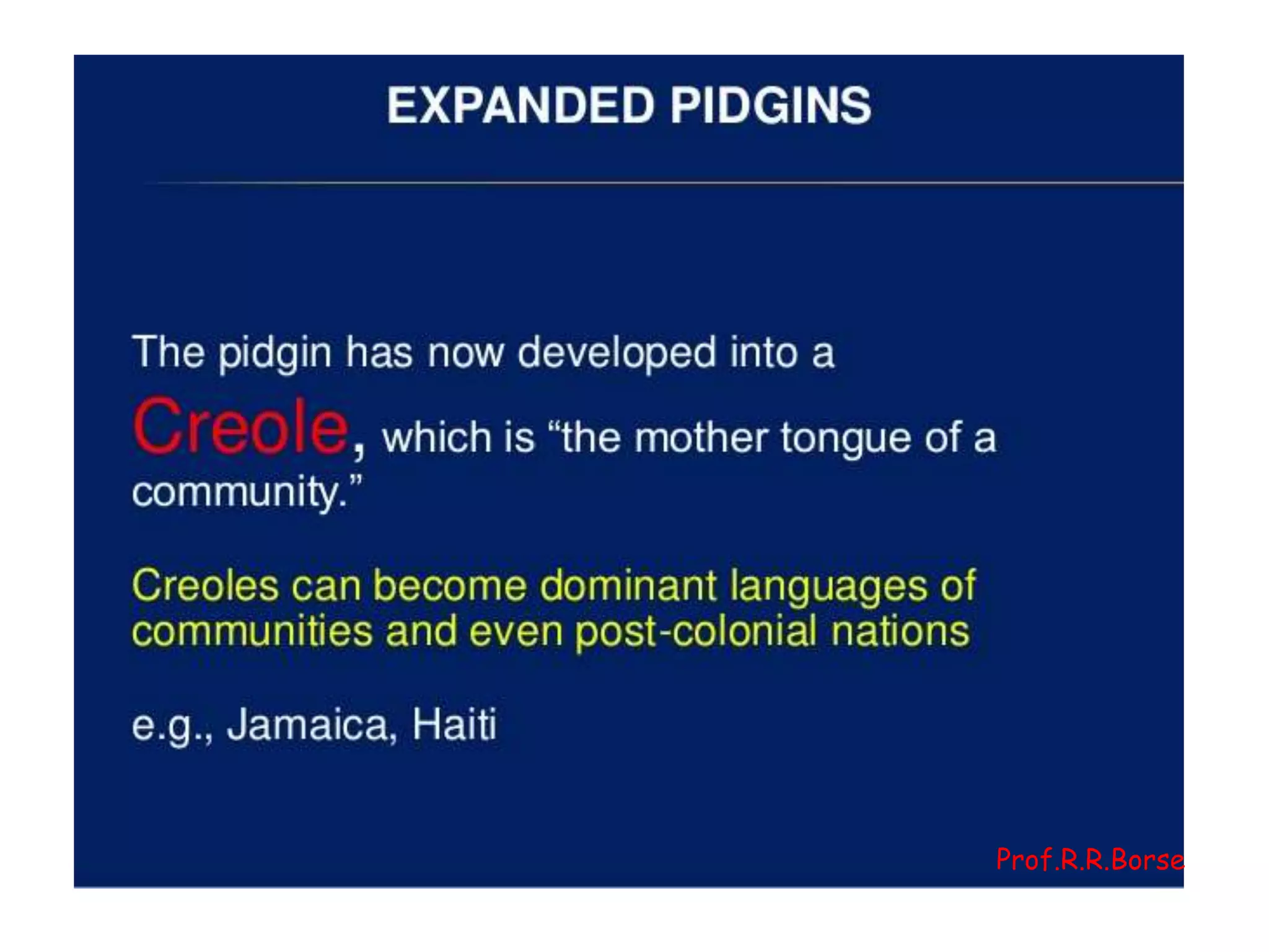 Pidgin | PPTX