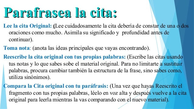 Pi diapositivas parafraseo