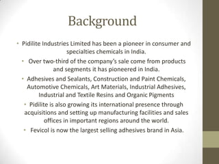 Pidilite | PPTX