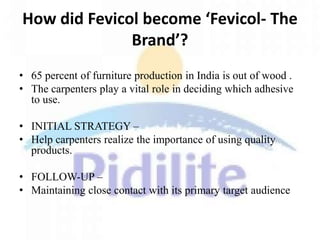 Pidilite | PPTX
