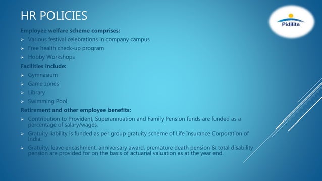 Pidilite Company | PPTX