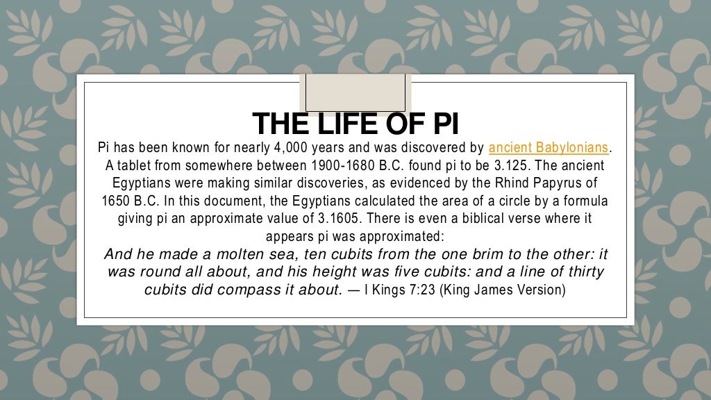 Pi ( Presentation on Mathematics pie).pptx