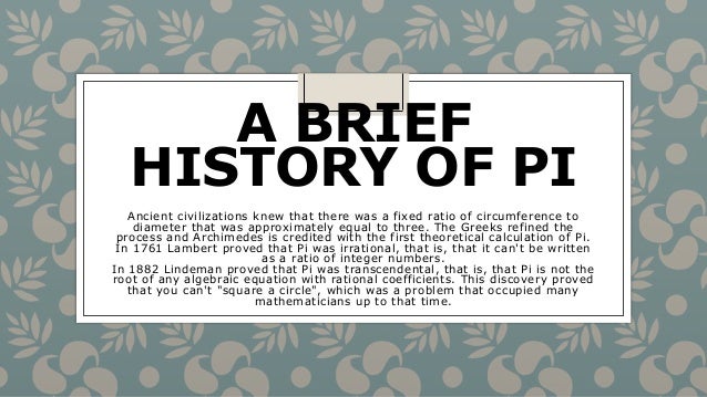Pi ( Presentation on Mathematics pie).pptx
