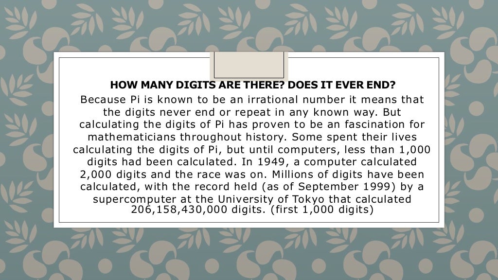Pi ( Presentation on Mathematics pie).pptx