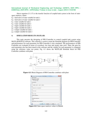 Pid output fuzzified water level control in mimo coupled tank system | PDF