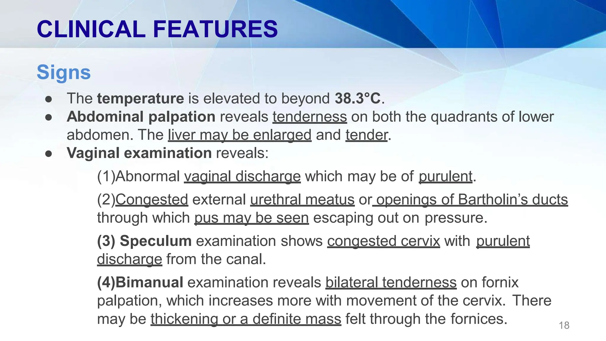 PID update 2024 treatment and disposition in hospital setting | PPTX