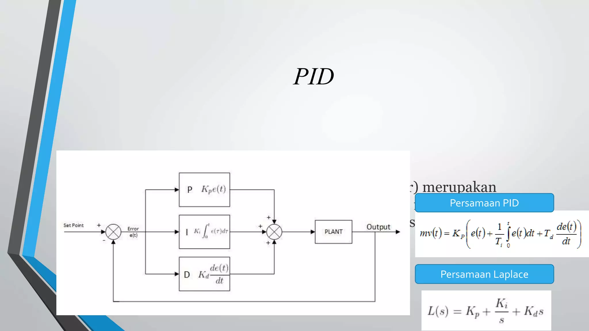 Pid (proportional, integral, derivative) | PPTX