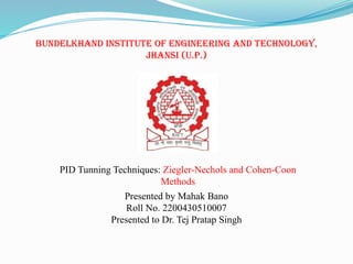 PID tunning Techniques presentation.pptx