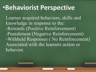 Learning Theories that Shaped Technology Integration | PPTX