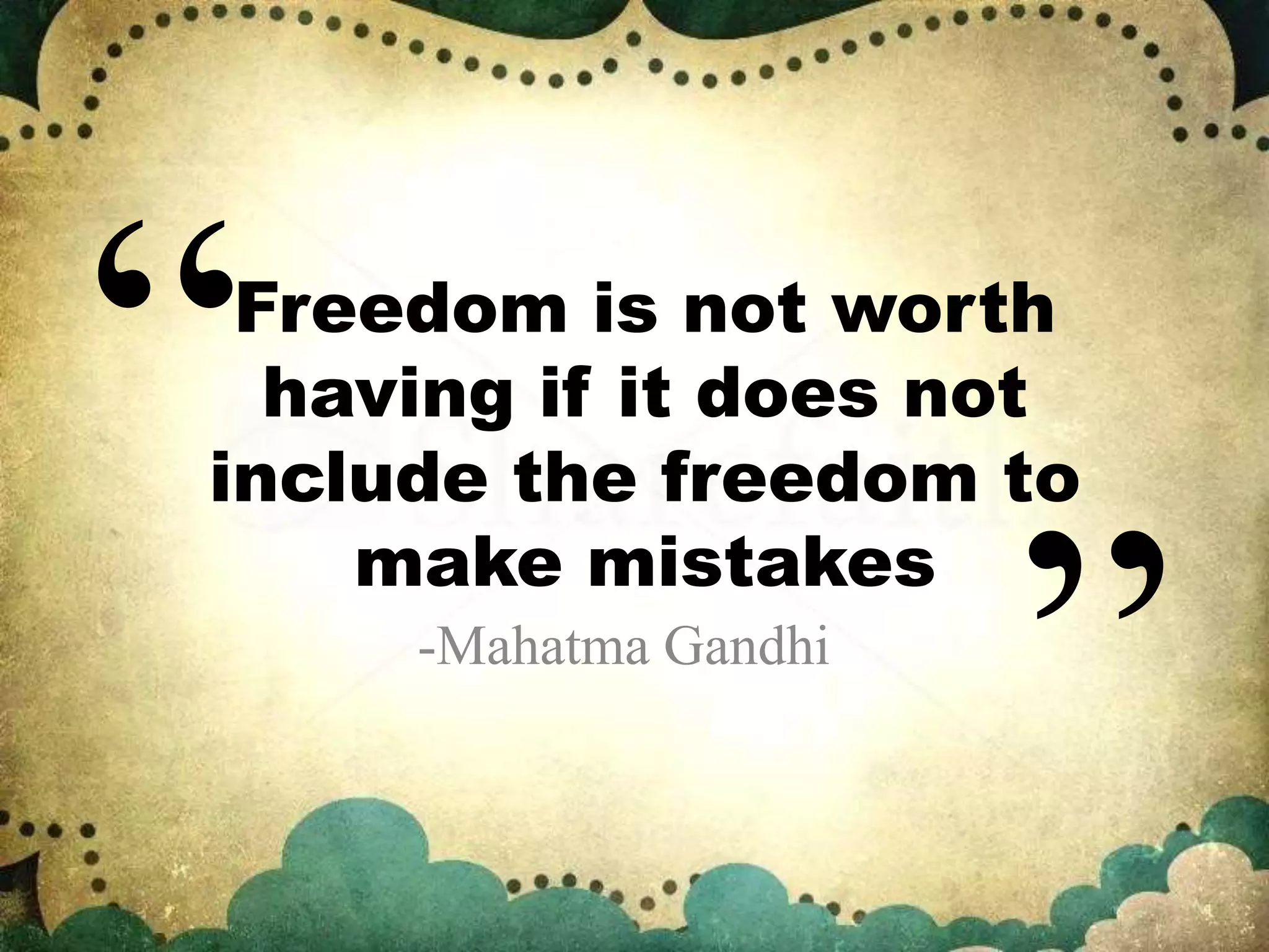 Freedom and Responsibility | PPTX