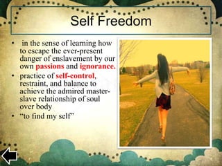 Freedom and Responsibility | PPTX