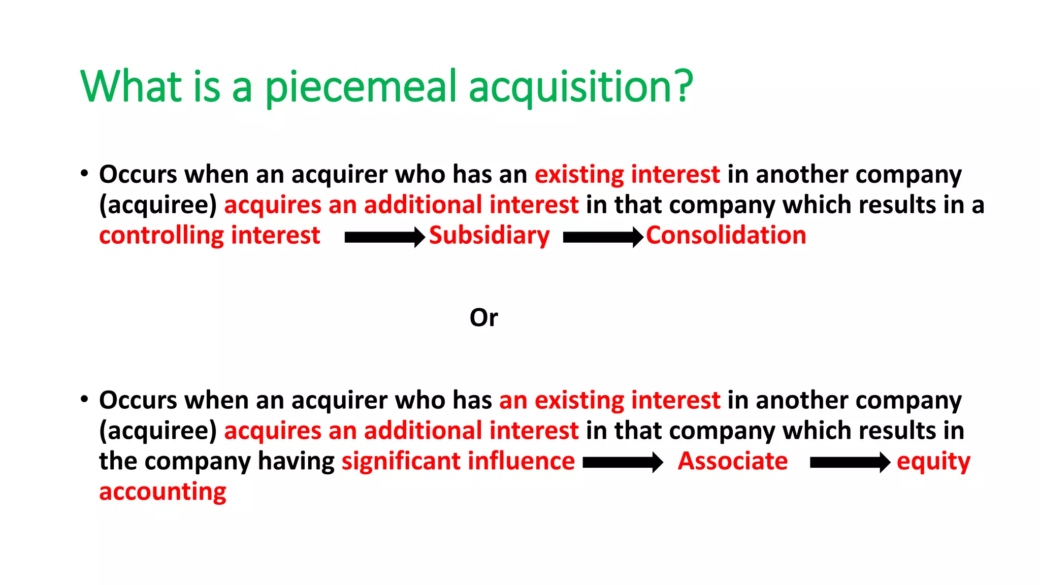 Piecemeal (step) acquisitions - 2022.pptx