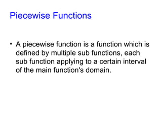 Scilab - Piecewise Functions | PPT