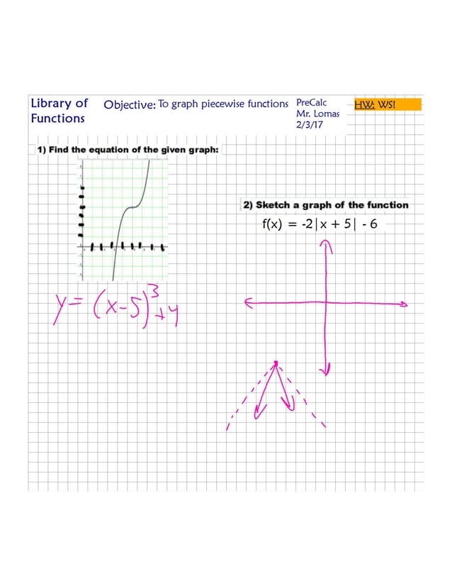 Piecewise functions | PDF | Physics | Science