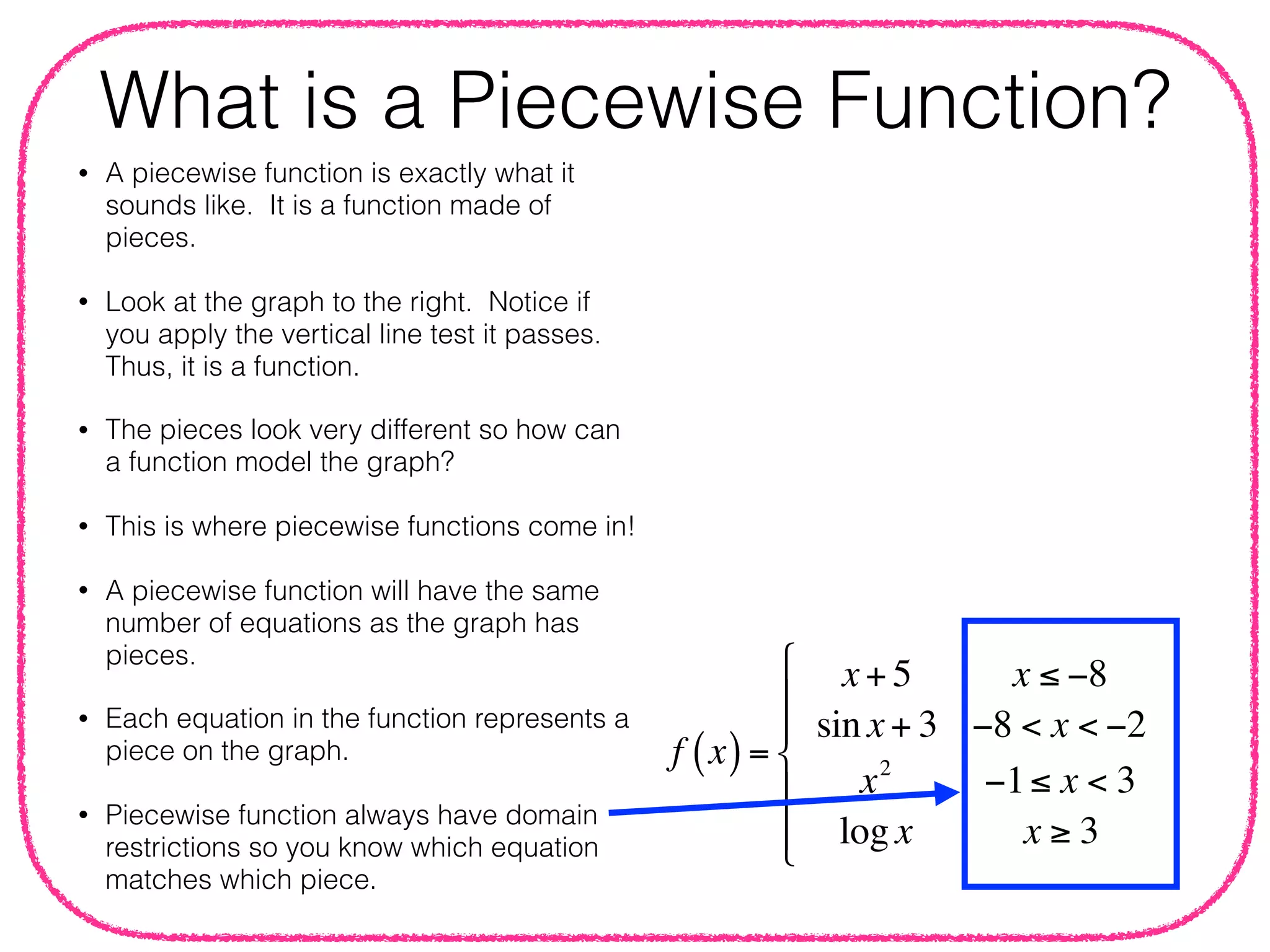Piecewise functions | PDF