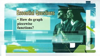 Piecewise functions | PPTX