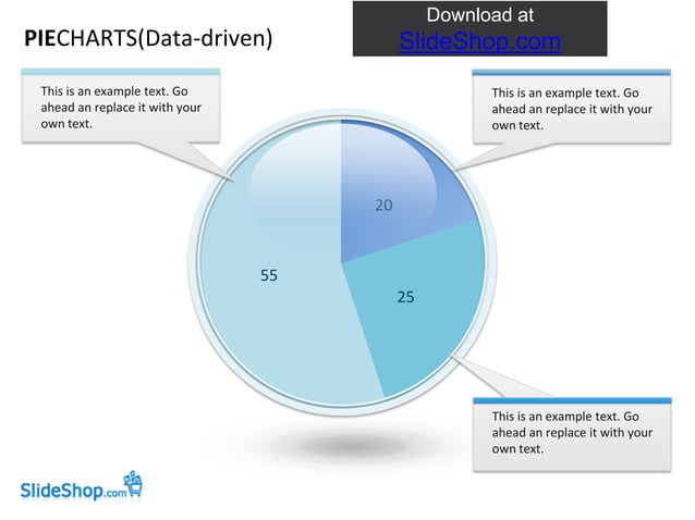 Pie chart data driven | PPT