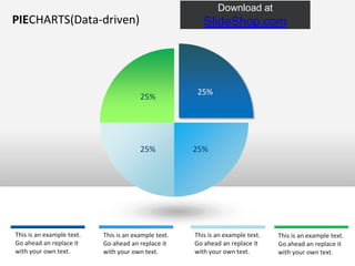 Pie chart data driven | PPT