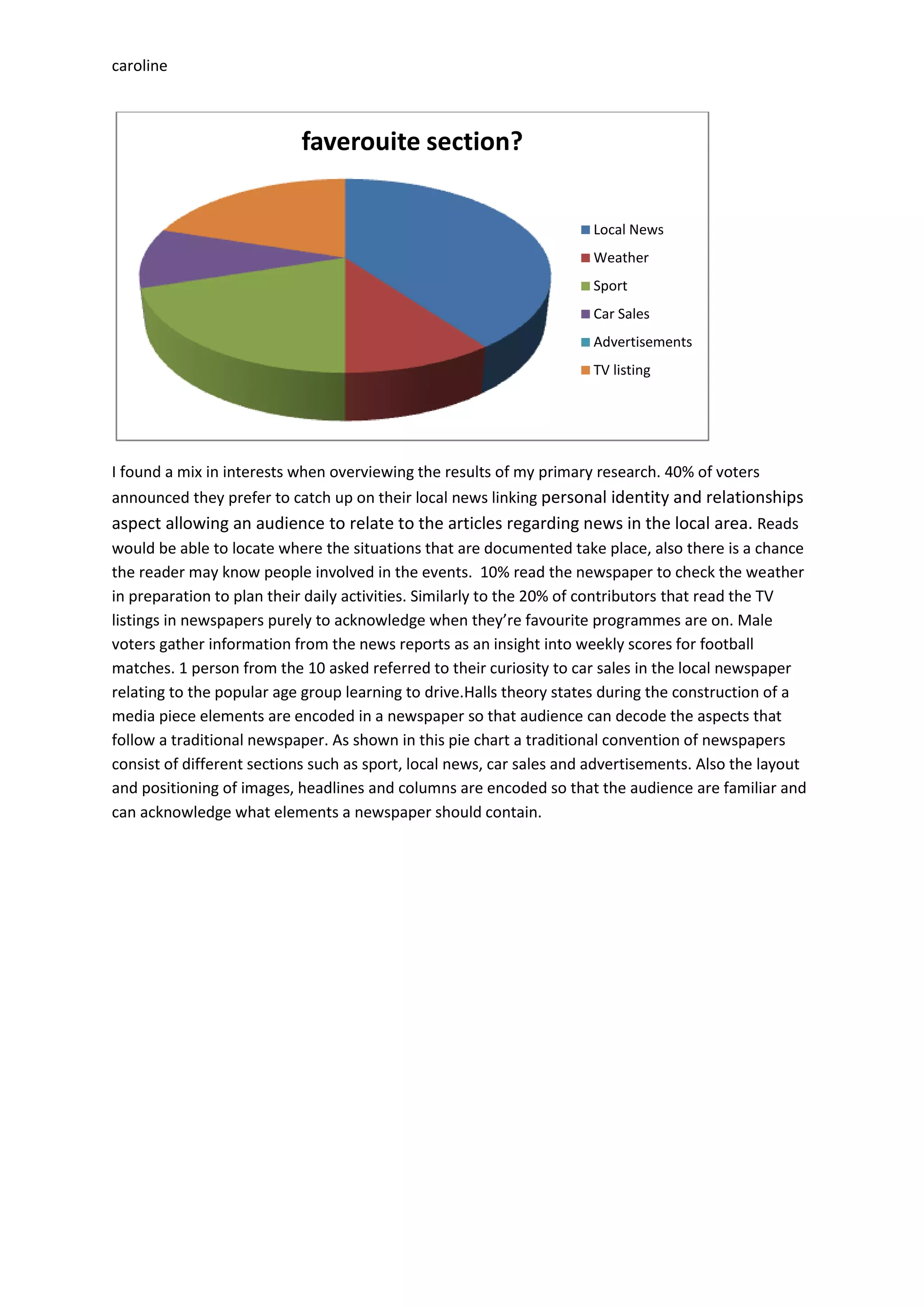 Pie charts | DOCX