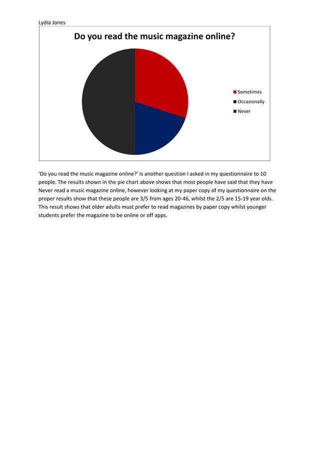pie charts from questionnaire | PDF