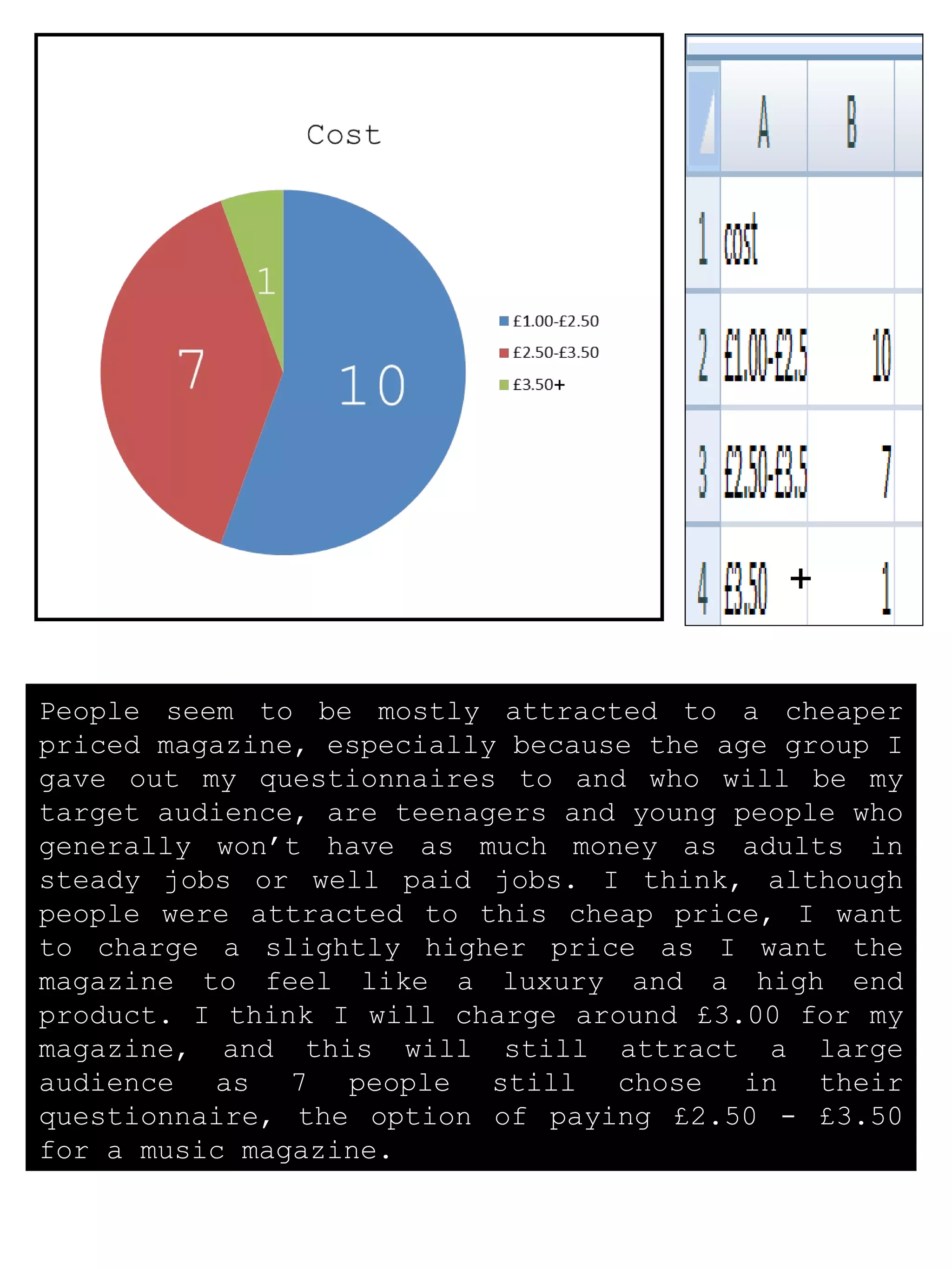 Pie charts from surveys | PDF