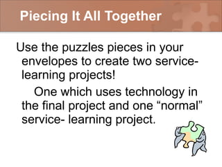 Piecing it all together | PPT