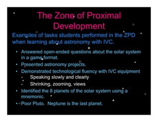 Connecting Astronomy Content with Interactive Videoconferencing in ...
