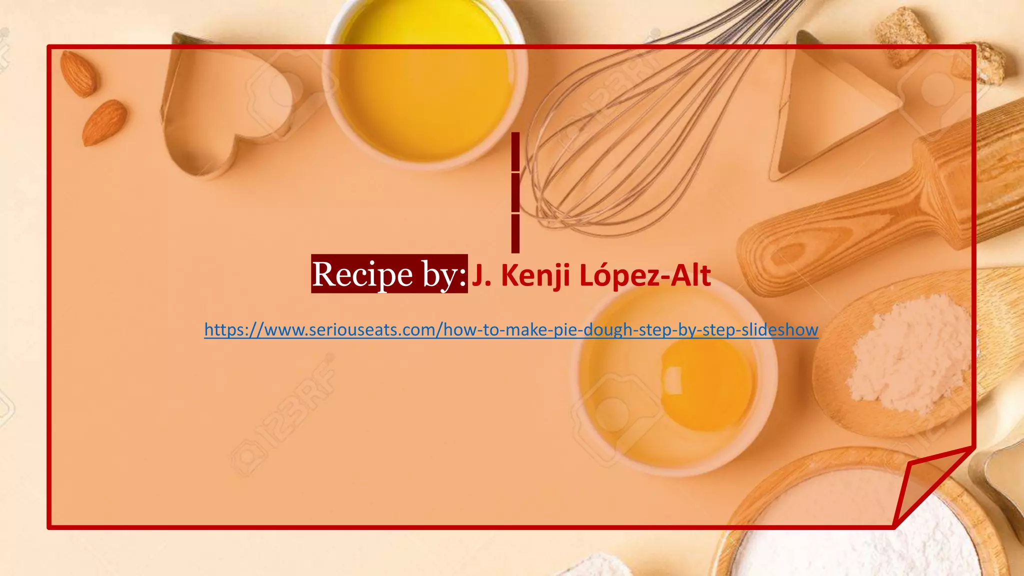 Pie Crust Making Ppt