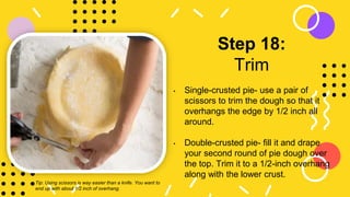 Pie Crust Making | PPTX