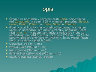 Pieniny | PPT | Free Download