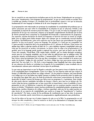 Piensa en java per | PDF