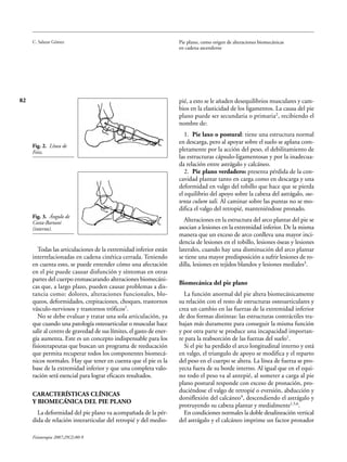Pie plano como origen de alteraciones biomecánicas en cadena ascendente ...