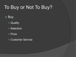 Pier 1 Imports - Consumer Behavior Audit | PPTX | Business | Business ...