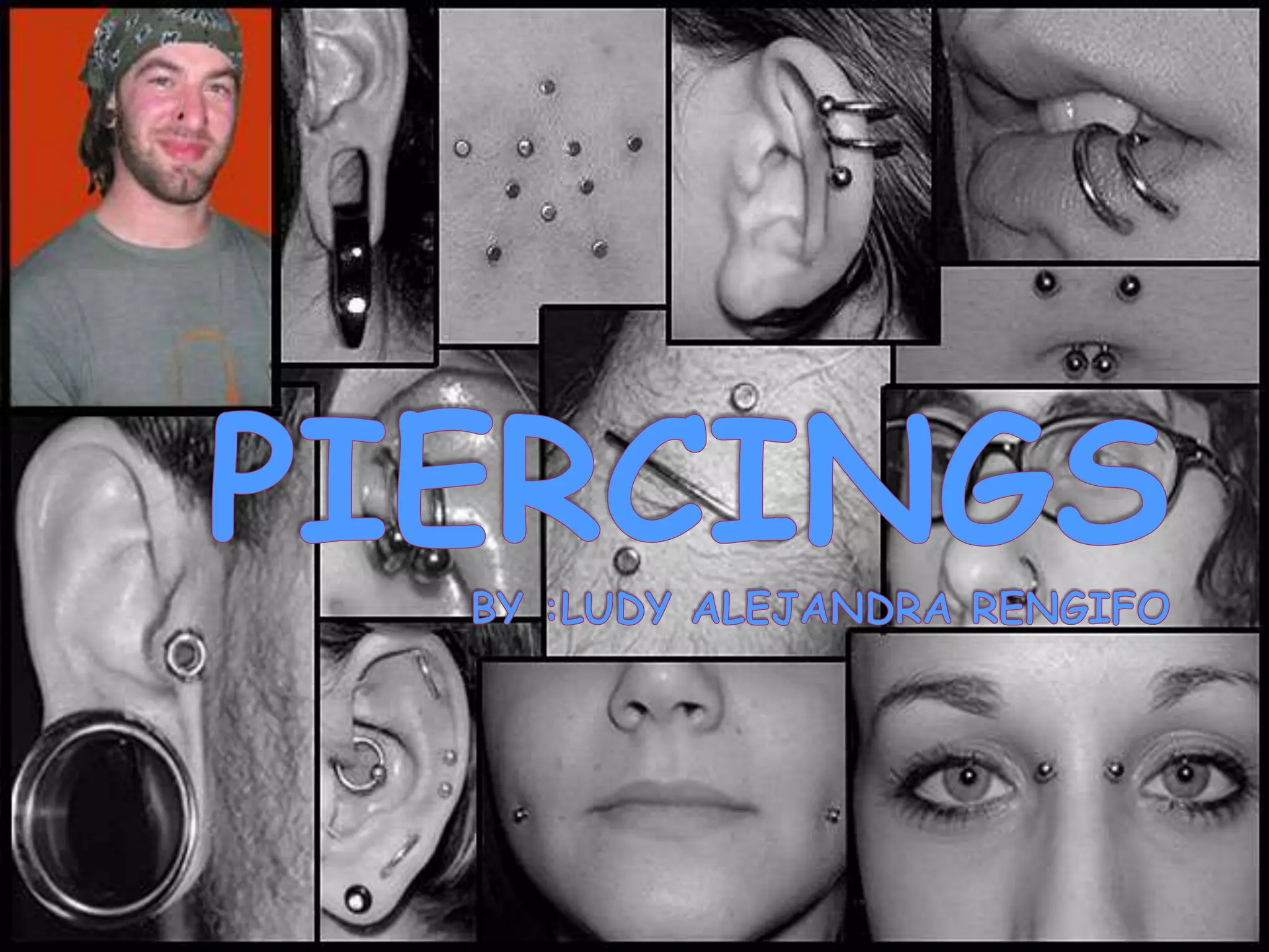 Piercings, tattoos y body painting expo ingles last | PPTX