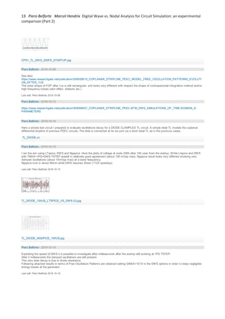 Digital Wave vs. Nodal Analysis for Circuit Simulation: an experimental comparison (Part 2) | PDF