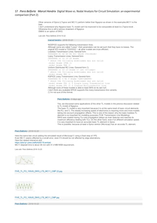 Digital Wave vs. Nodal Analysis for Circuit Simulation: an experimental ...