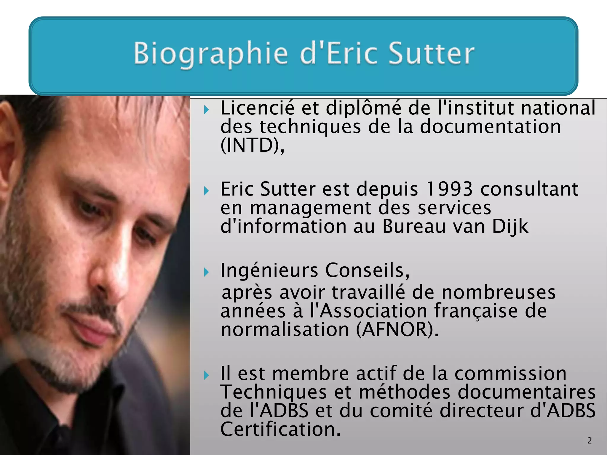 Pierre eric sutter | PPTX
