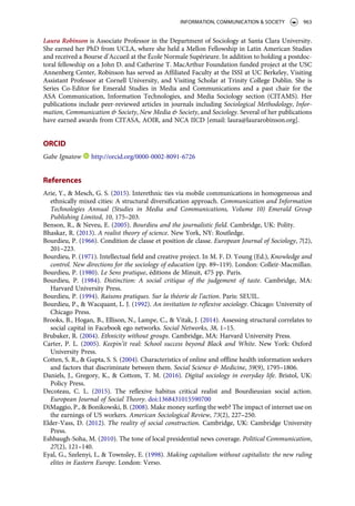 Pierre bourdieu theorizing the digital | PDF