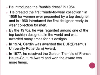 Pierre Cardin | PPTX